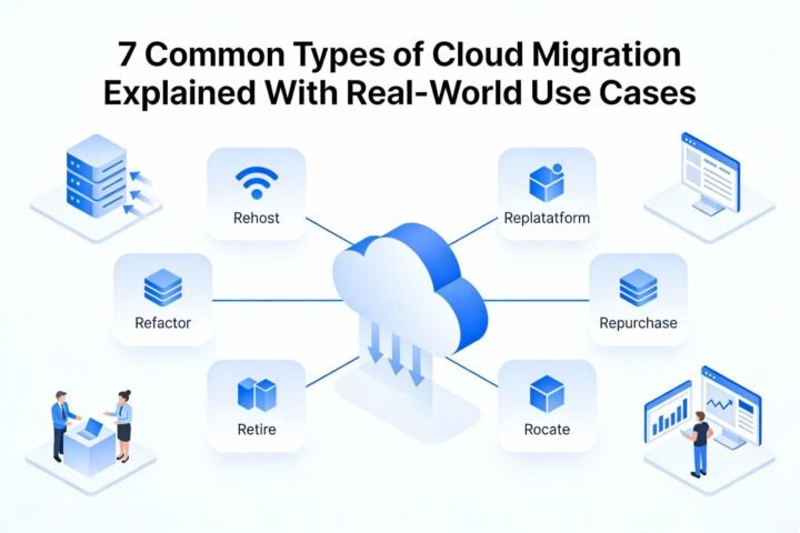 7 Common Types of Cloud Migration Explained With Real World Use Cases